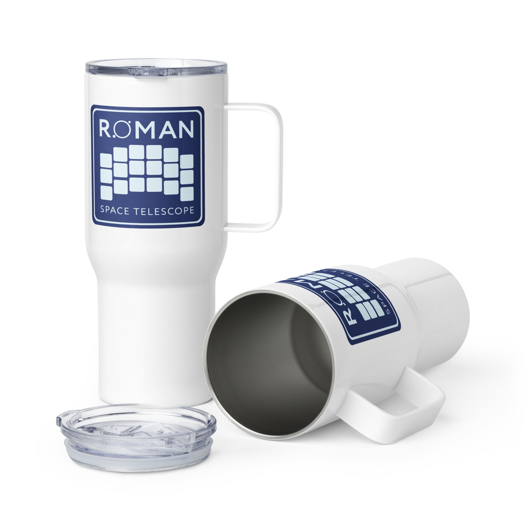 Roman Travel mug with a handle – TCB OnDemand