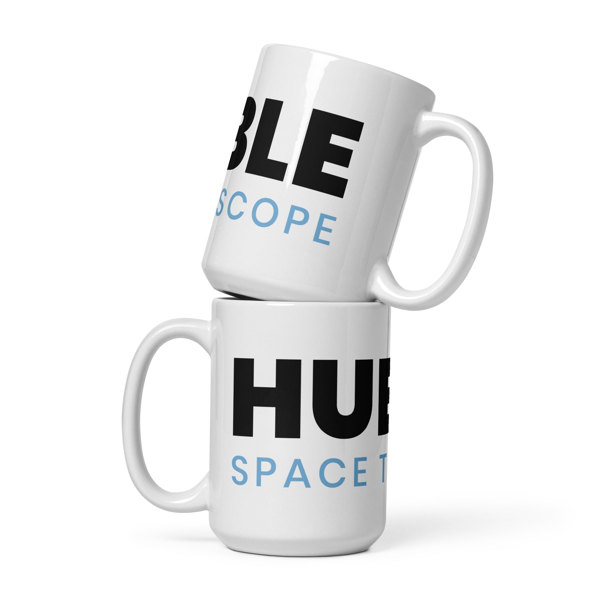 Hubble White glossy mug – TCB OnDemand